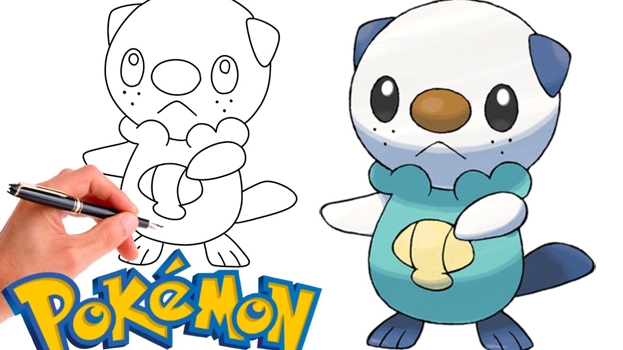 How To Draw OSHAWOTT POKEMON #501 | Generation 5 - YouTube