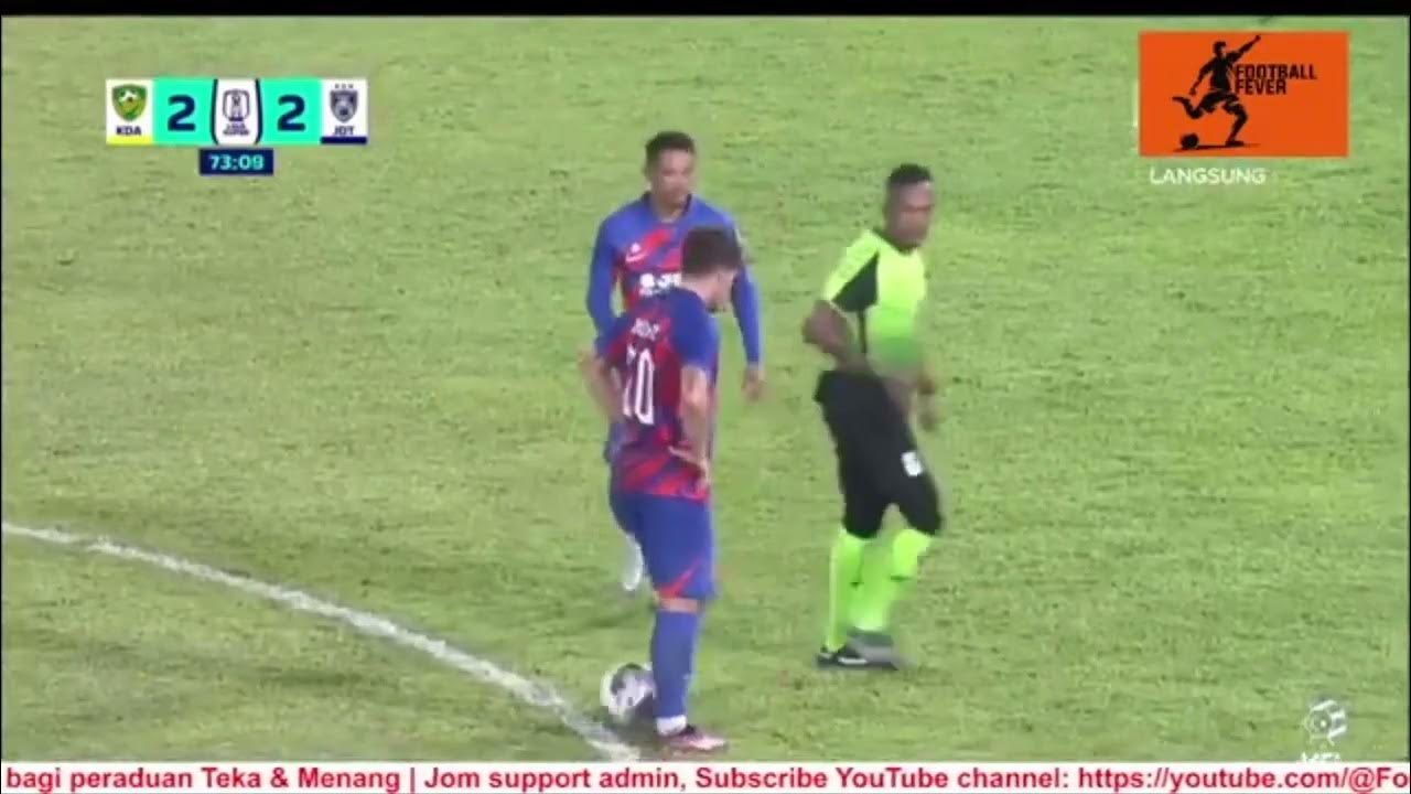 Rangkuman Gol | KDA FC vs JDT FC 3-3 | Liga Super 2023 - YouTube