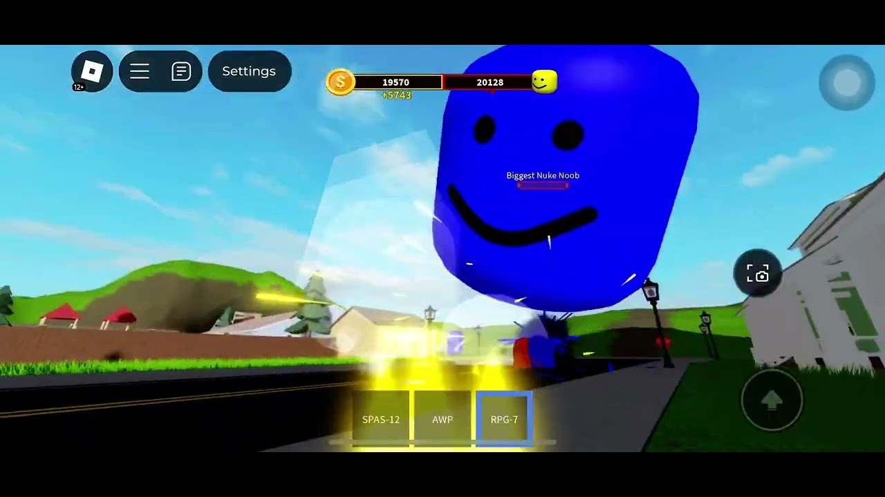 Roblox shoots and eat noobs (BLUE NUKE NOOB’S EXPLOSION AND LAST RESORT ...