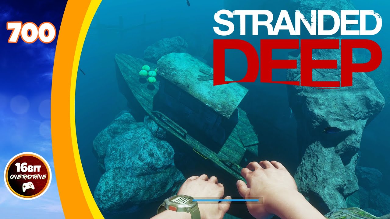 Swimming In The Deep Dark Depths - Stranded Deep (700) - YouTube