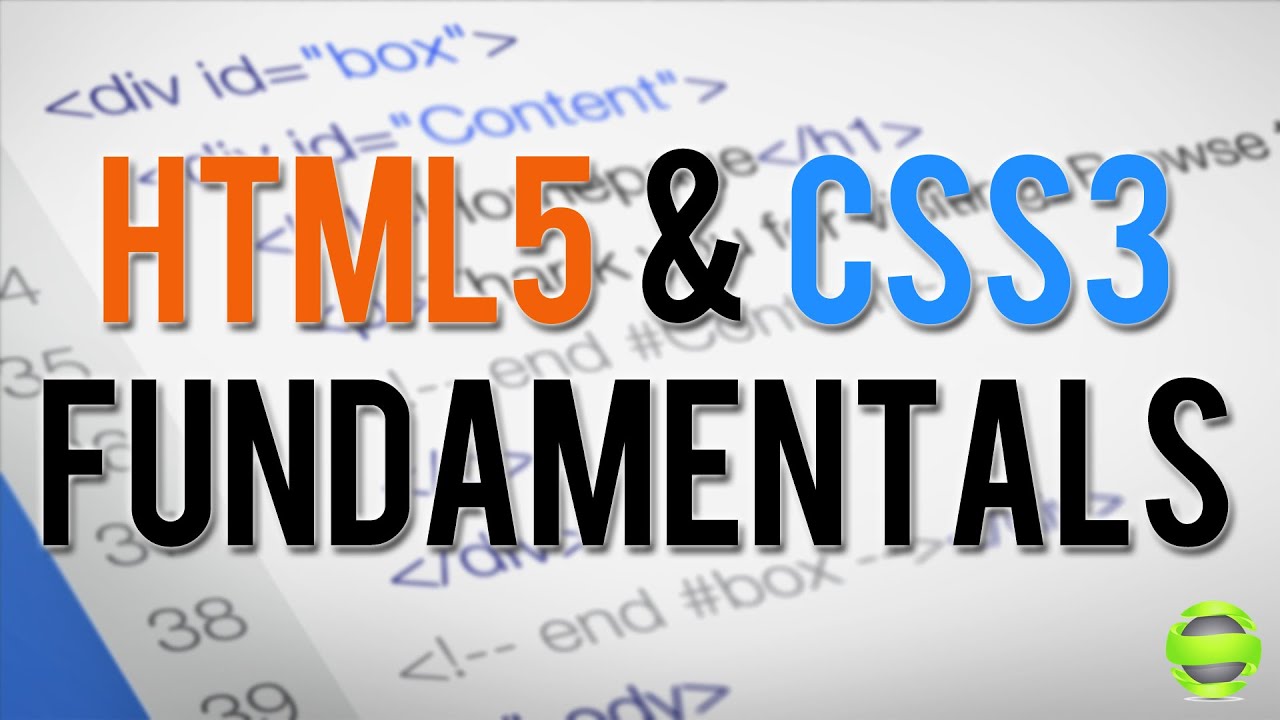 HTML5 and CSS3 Fundamentals - YouTube