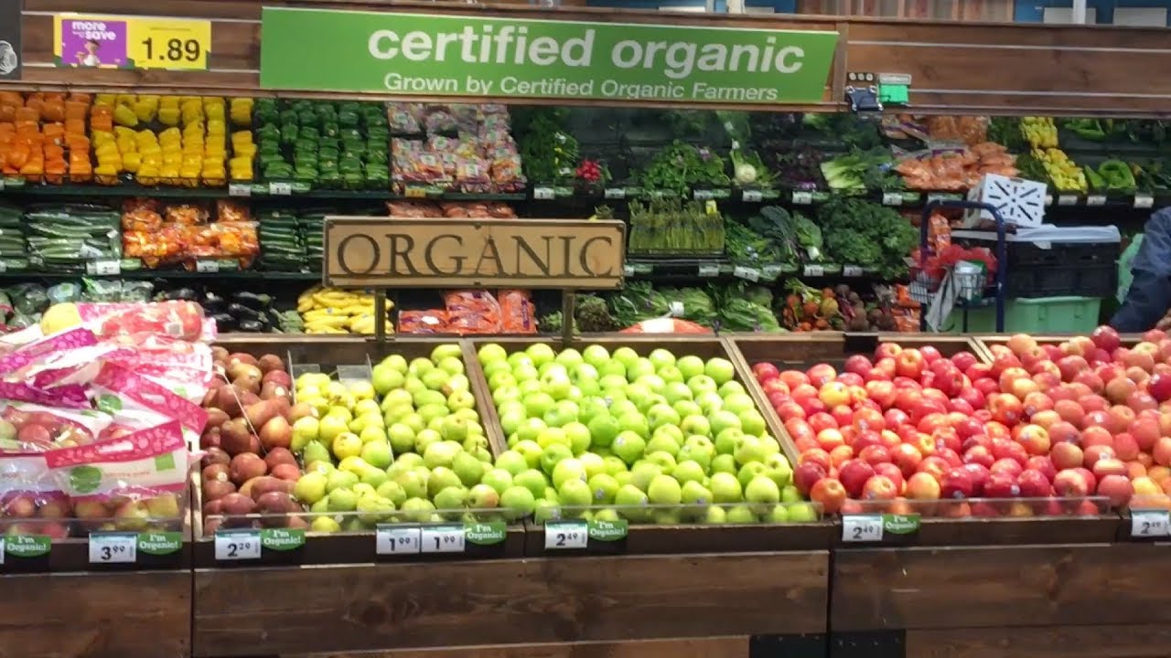 What Does Produce Look Like In A USA Supermarket? - YouTube