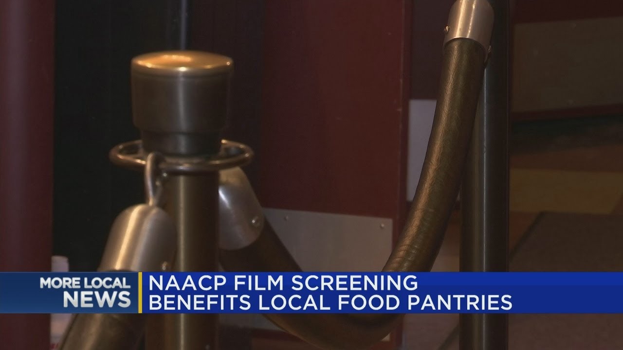NAACP film screening benefits local food pantries - YouTube