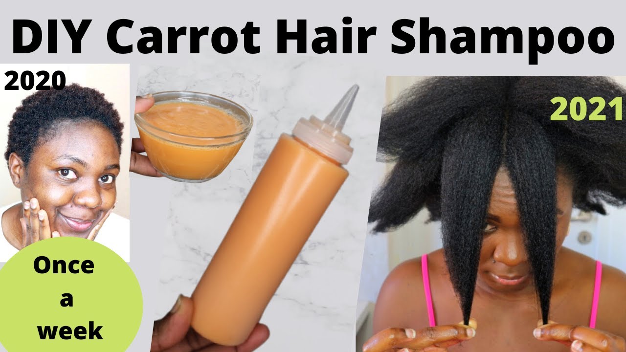 DIY Insane Carrot Hair Shampoo To Speed Up Hair Growth & Treat Baldness ...