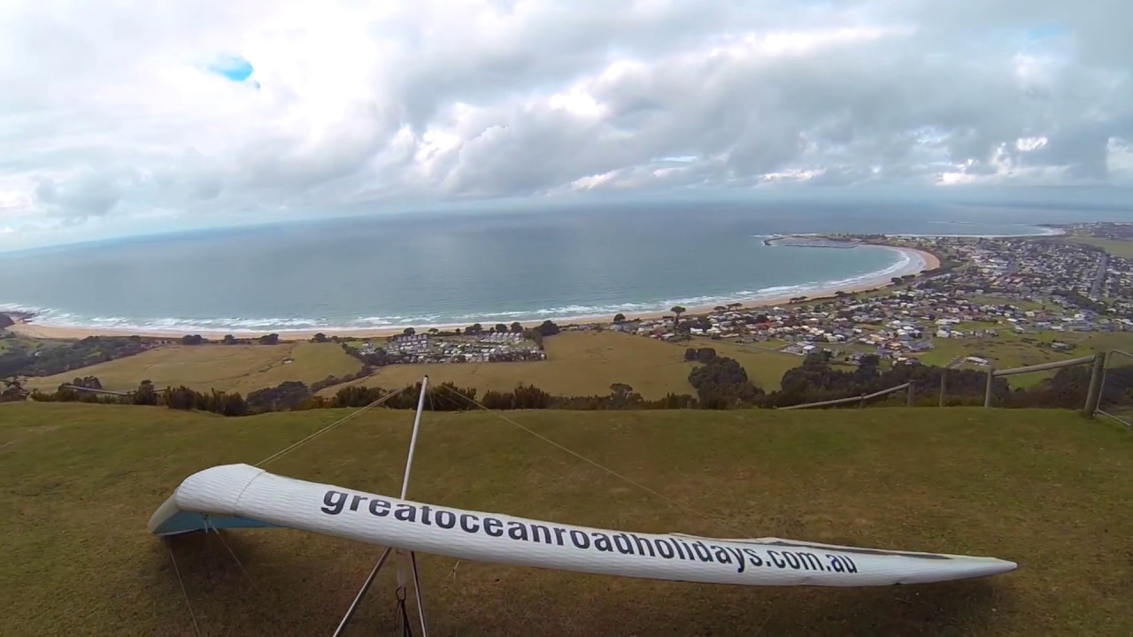 Mariner's Lookout - Hang Gliding - Apollo Bay, Victoria - YouTube