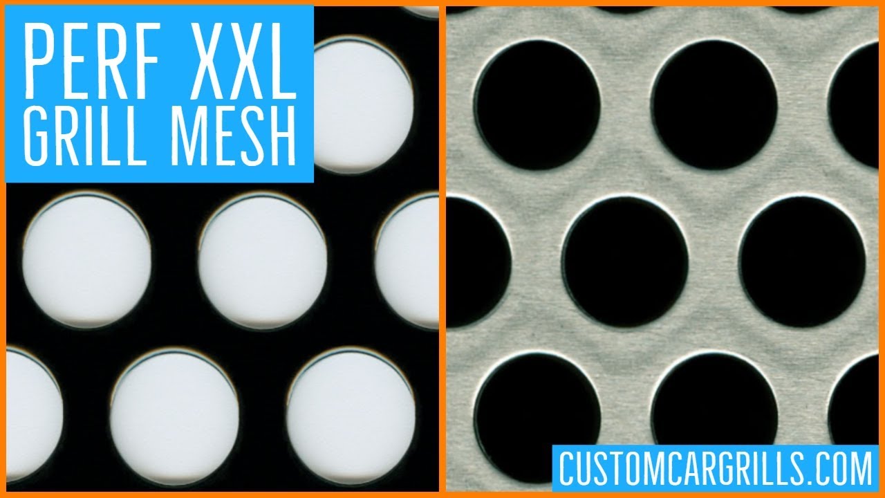 Perforated XXL Universal Aluminum Grill Mesh - by customcargrills.com ...