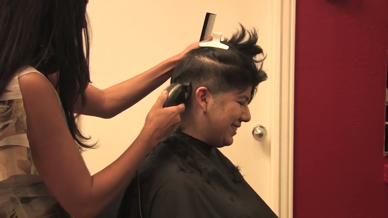 Alexandra AZ - Pt 2: Long to Undercut Pixie w/ Buzzed Bangs (TA77.net ...