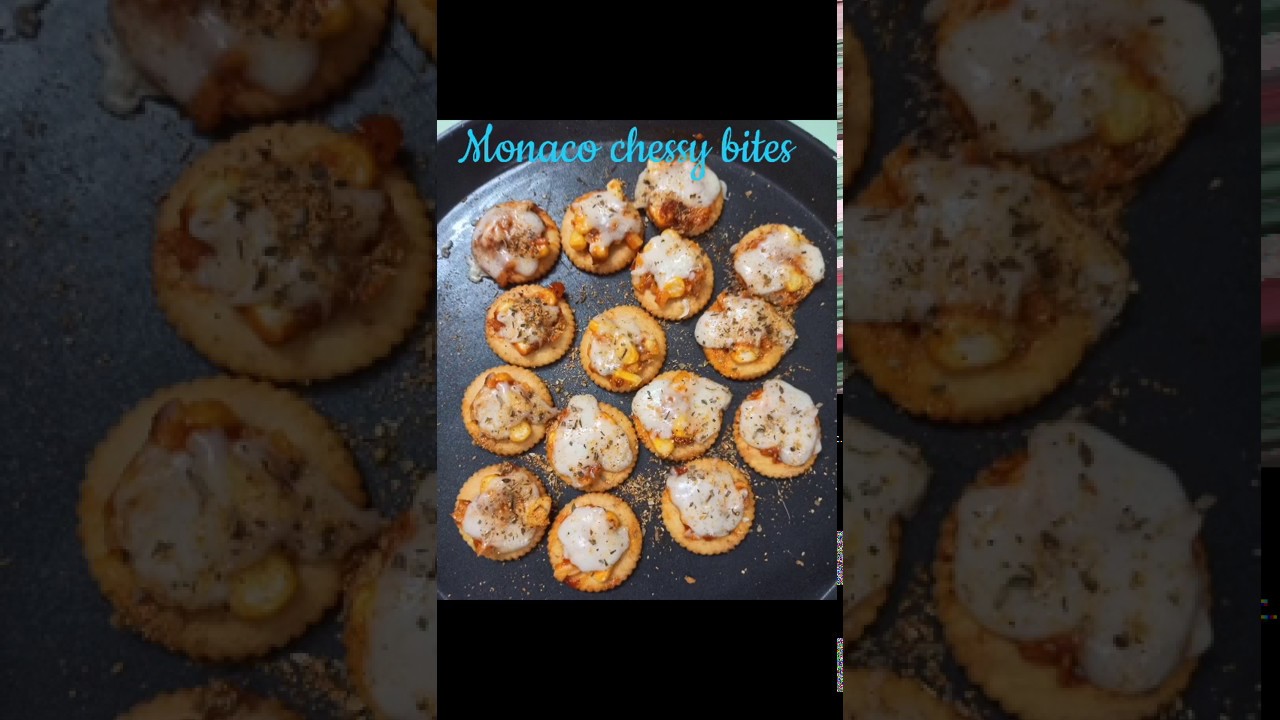 Chessy Monaco bites!RECIPE in 30 seconds ! Little chef at home! Instant ...