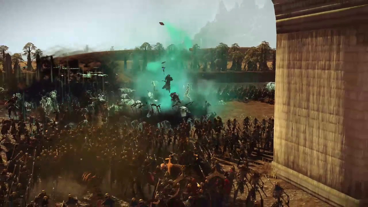 Total Warhammer: Nagash vs Settra - YouTube