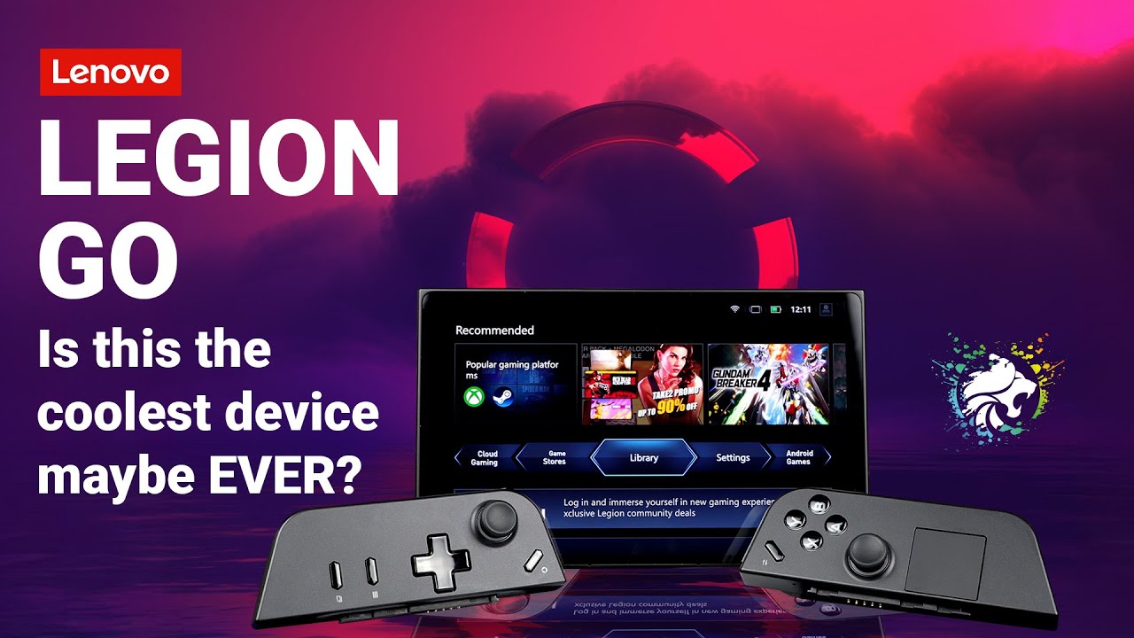 This is the COOLEST set of controls EVER - Lenovo Legion Go Review ...