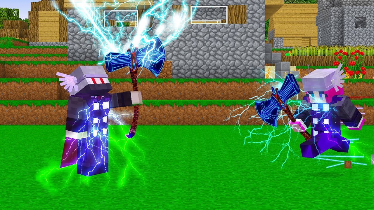 CHẾ TẠO THÀNH CÔNG GIÁP THOR VỚI STORMBREAKER CỰC VIP TRONG MINECRAFT ...
