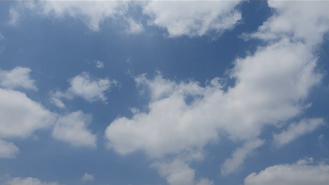 sky Effect background video beautiful Clouds Moving Time lapse footage ...