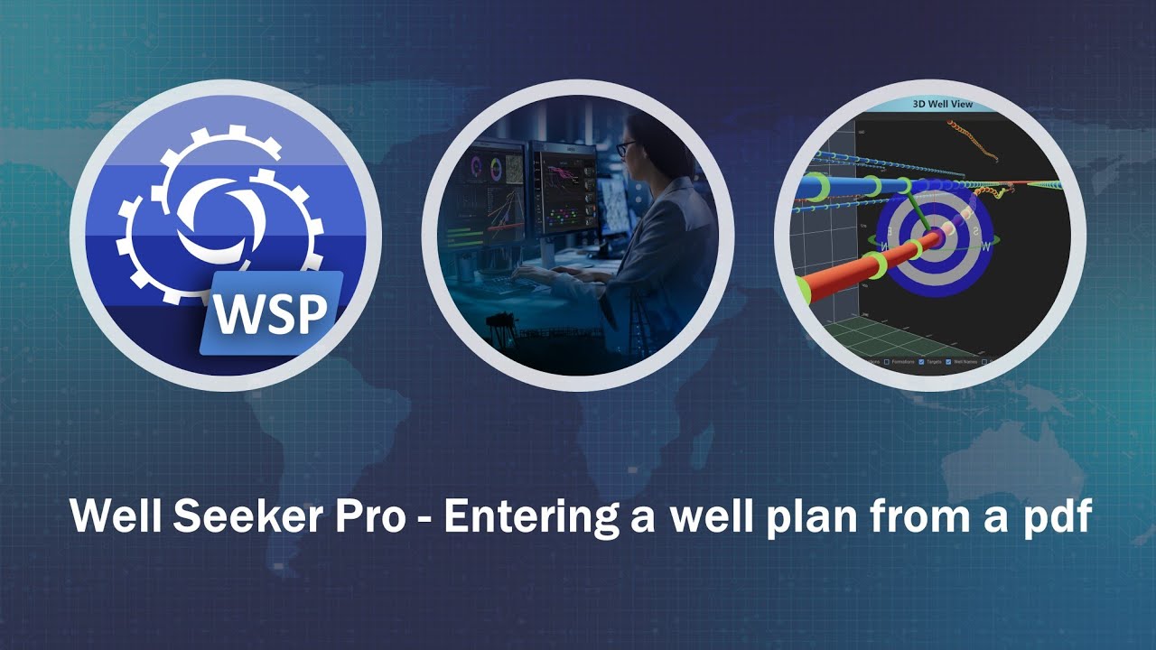 Innova software tutorial - Well Seeker Pro entering a well plan from a ...