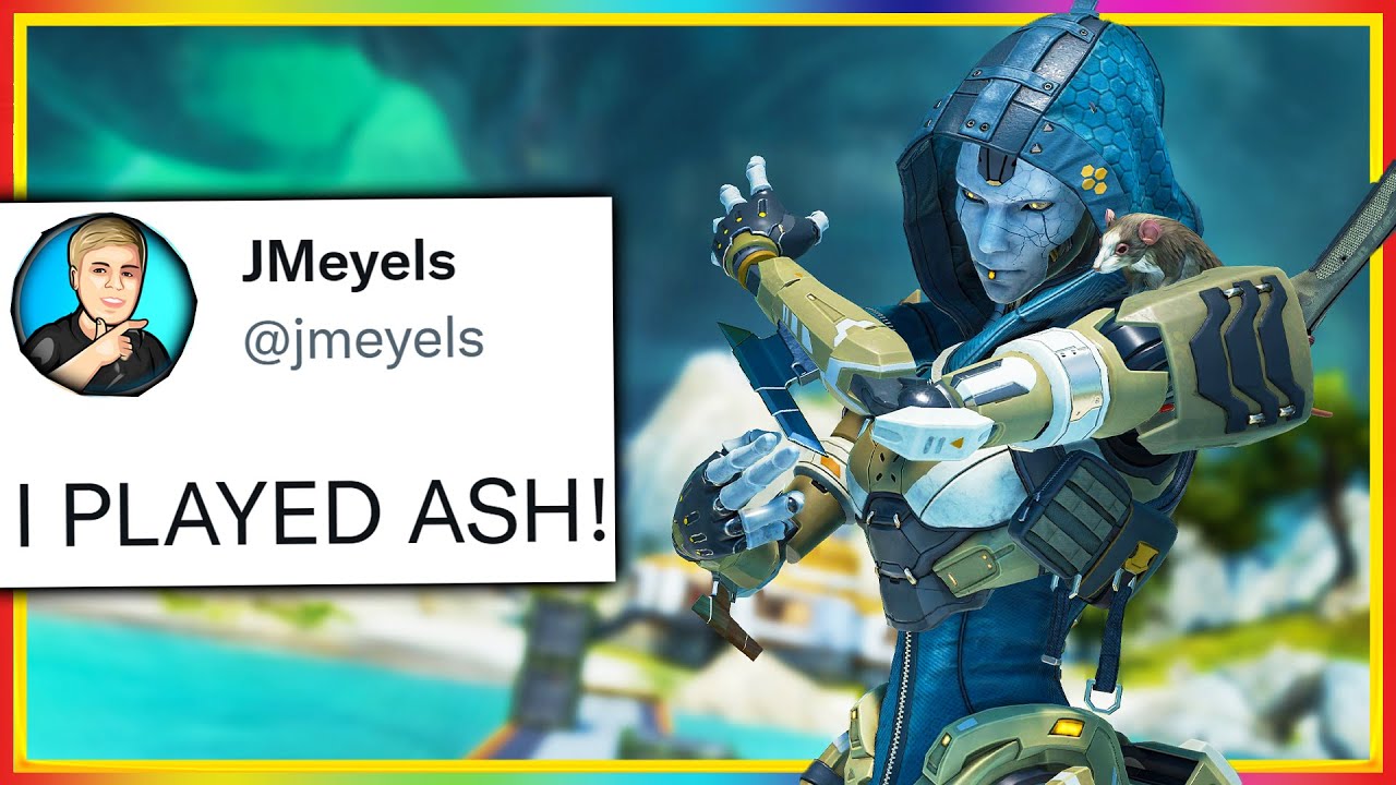 I PLAYED Ash EARLY in Apex Season 11 (wraith vs ash) - YouTube