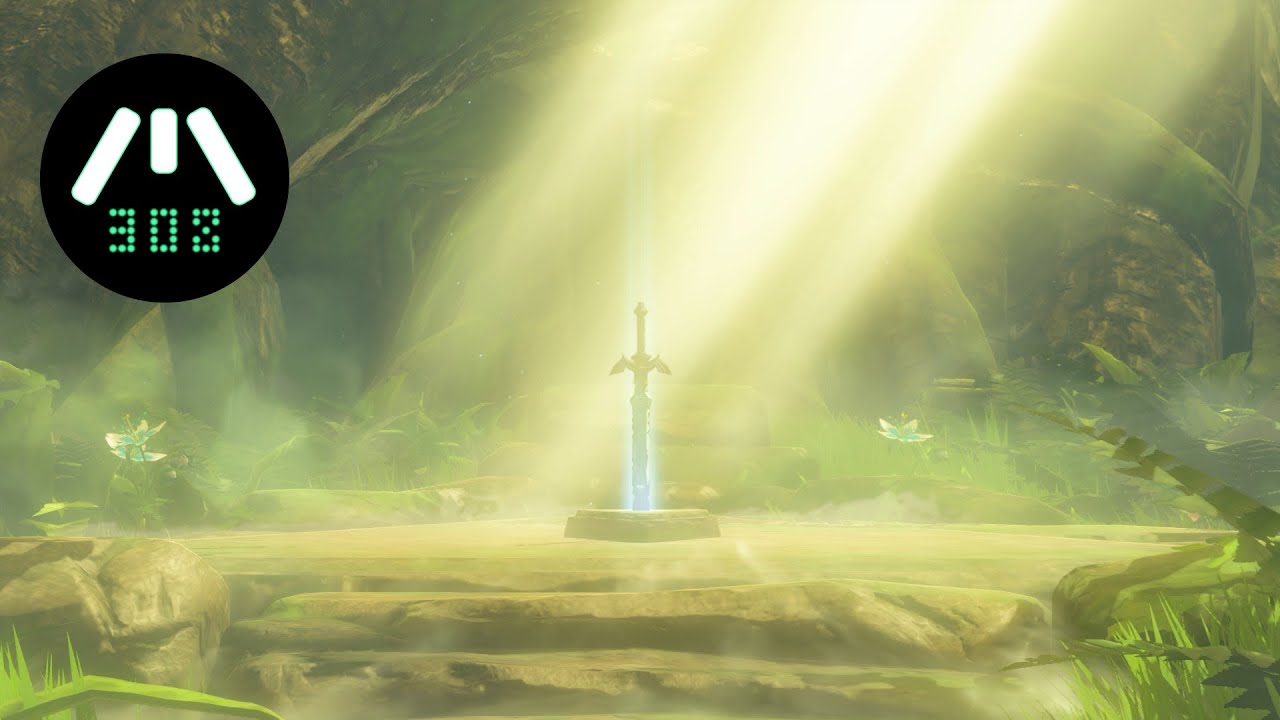 Legend of Zelda: Breath of the Wild - Master Sword Cutscene | 1440p ...