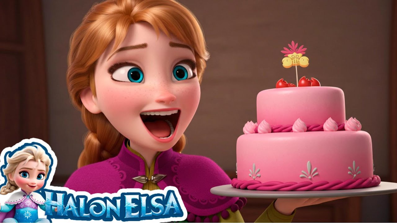 Elsa & Anna Celebrate Their Birthday! 🎂 ️ A Frozen Celebration! | Halon ...