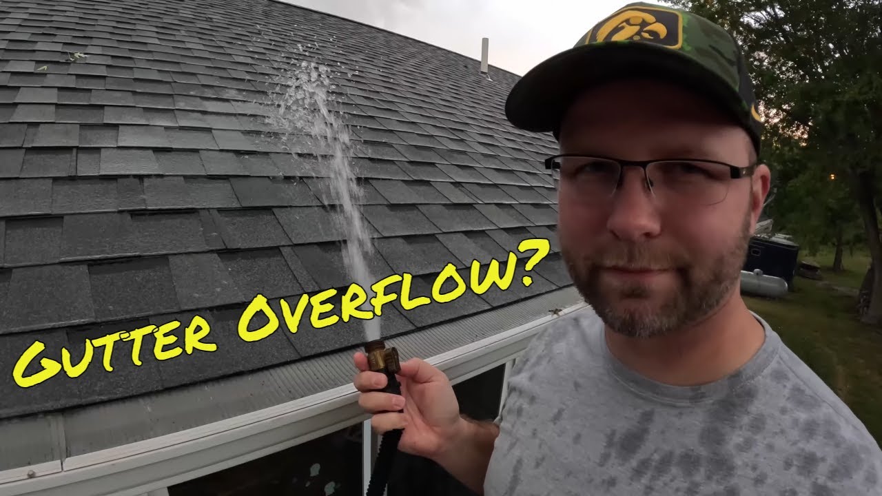 Gutter Guard Performance - Does the water overflow and run off? - YouTube