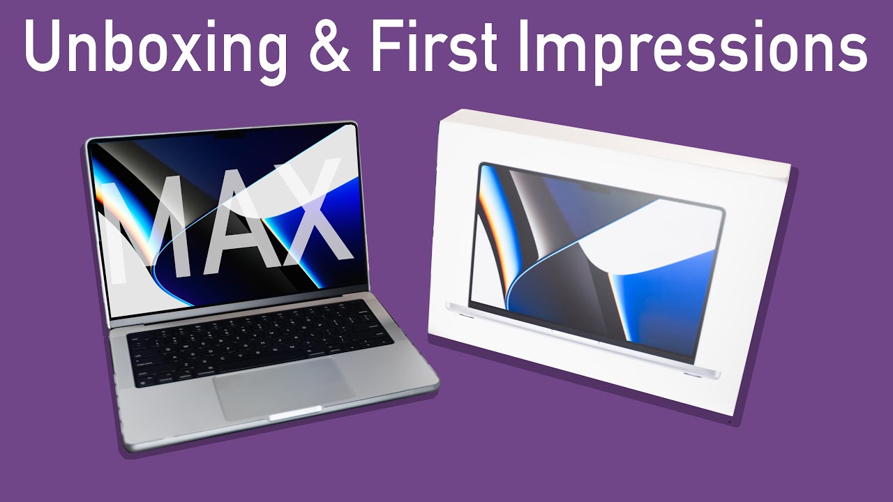 Apple MacBook Pro 14" Unboxing and First Impressions - YouTube