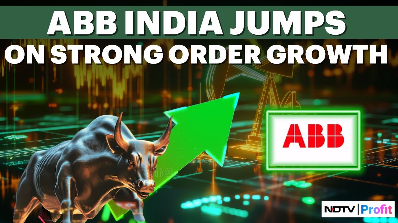 ABB India Share Price Rises 4% | Global Order Growth Stronger Than ...