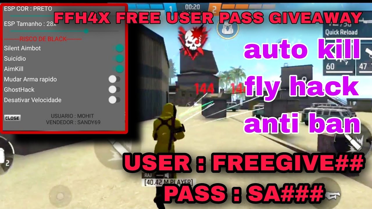 100% ANTIBAN ⚡ Aimkill Headshot Injector Free Fire Max Headshot Hack ...