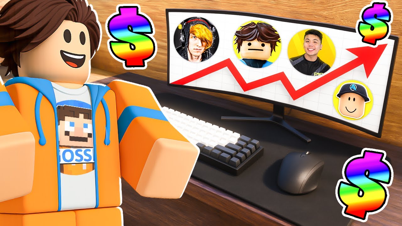 Jag Är En KÄND YOUTUBER i Roblox - YouTube