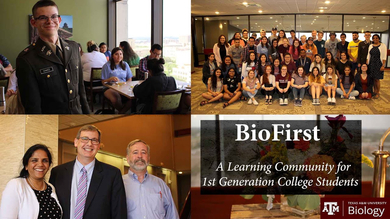 BioFirst in the Department of Biology at Texas A&M University - YouTube