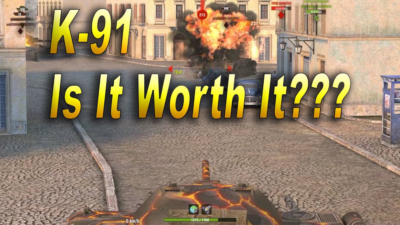 WoT Blitz K 91 Tier IX | Is it Worth It | $19 99 | Standard Battles ...