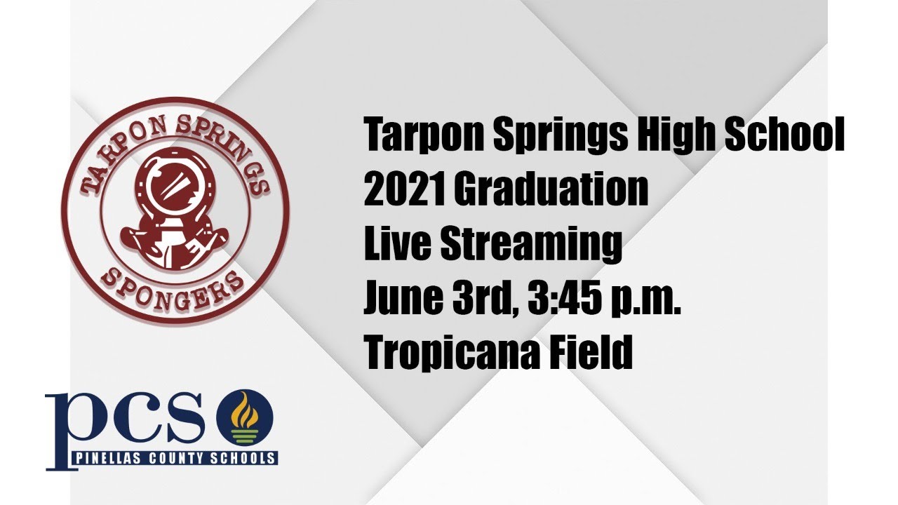 Tarpon Springs High School Graduation 20-21 - YouTube
