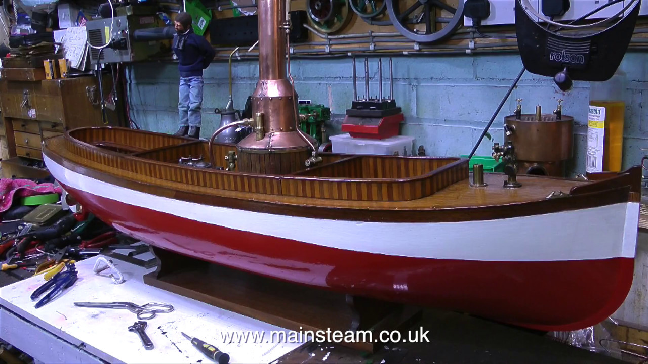 REBUILDING A VINTAGE MODEL OPEN STEAM LAUNCH - PART #41 - YouTube