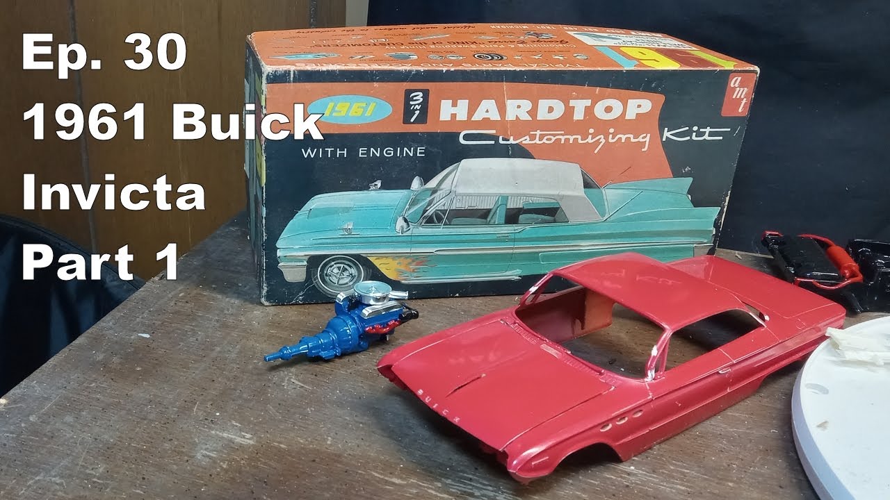 Episode 30, 1961 Buick Invicta Part 1, Unfinished Kit - YouTube