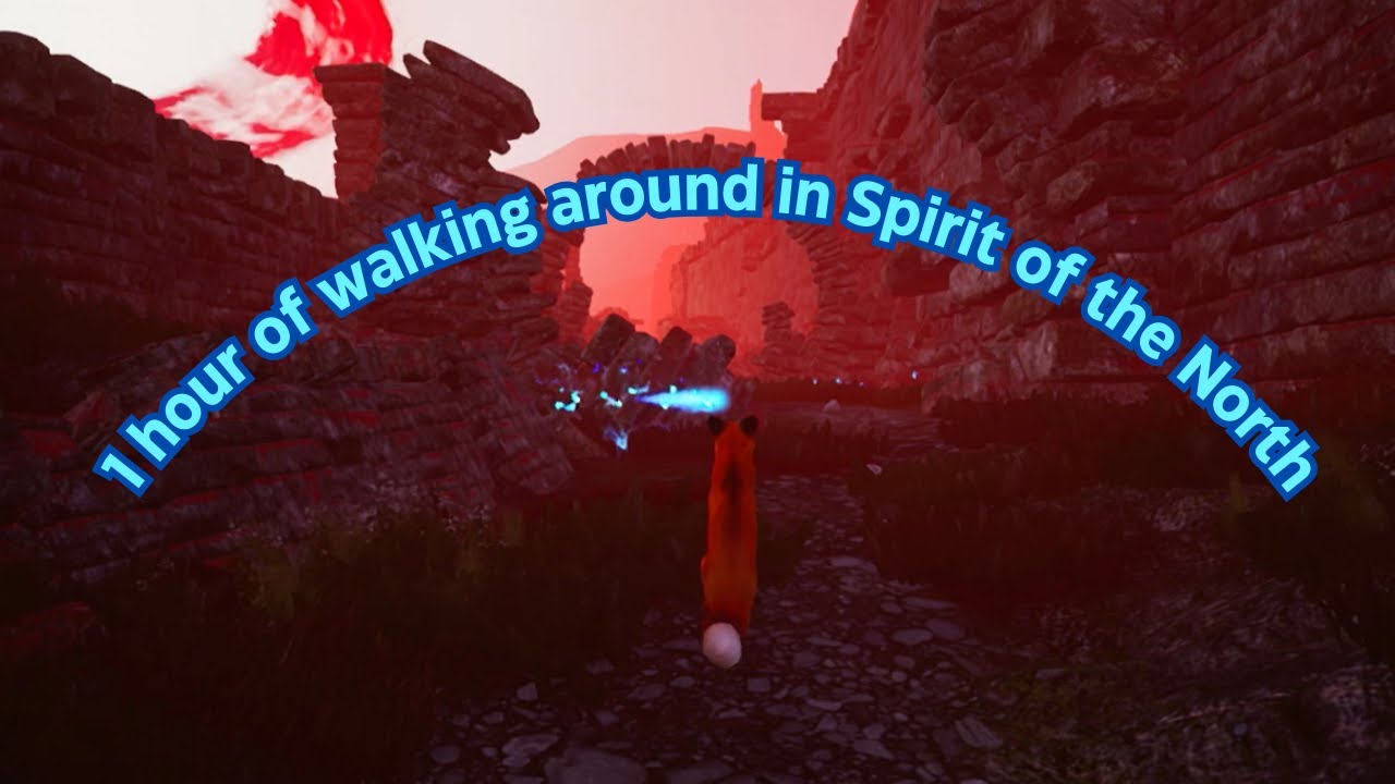 Walking around for 65 minutes in Spirit of the North | Gameplay ...