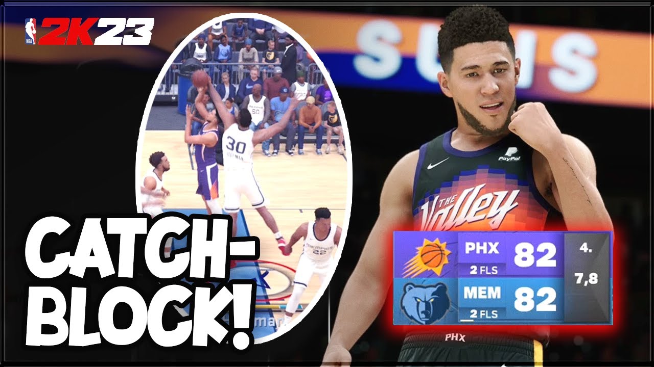 Catch-Block gegen Booker!! Krimi gegen die Suns [30] - NBA 2K23 ...