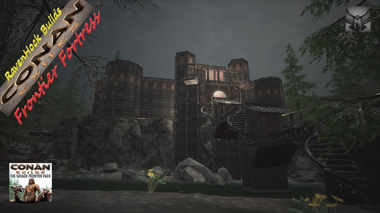CONAN EXILES SAVAGE FRONTIER FORTRESS - YouTube