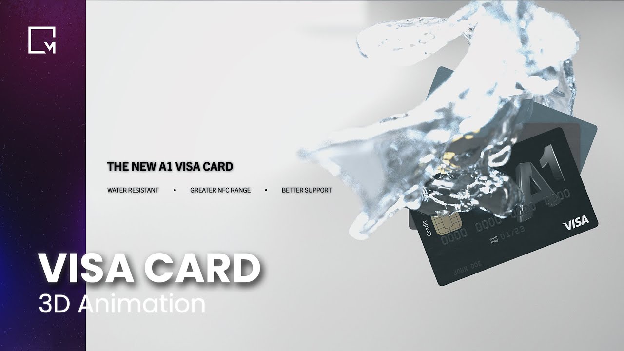 Visa Card - 3D Product Animation | Epik Studios - YouTube