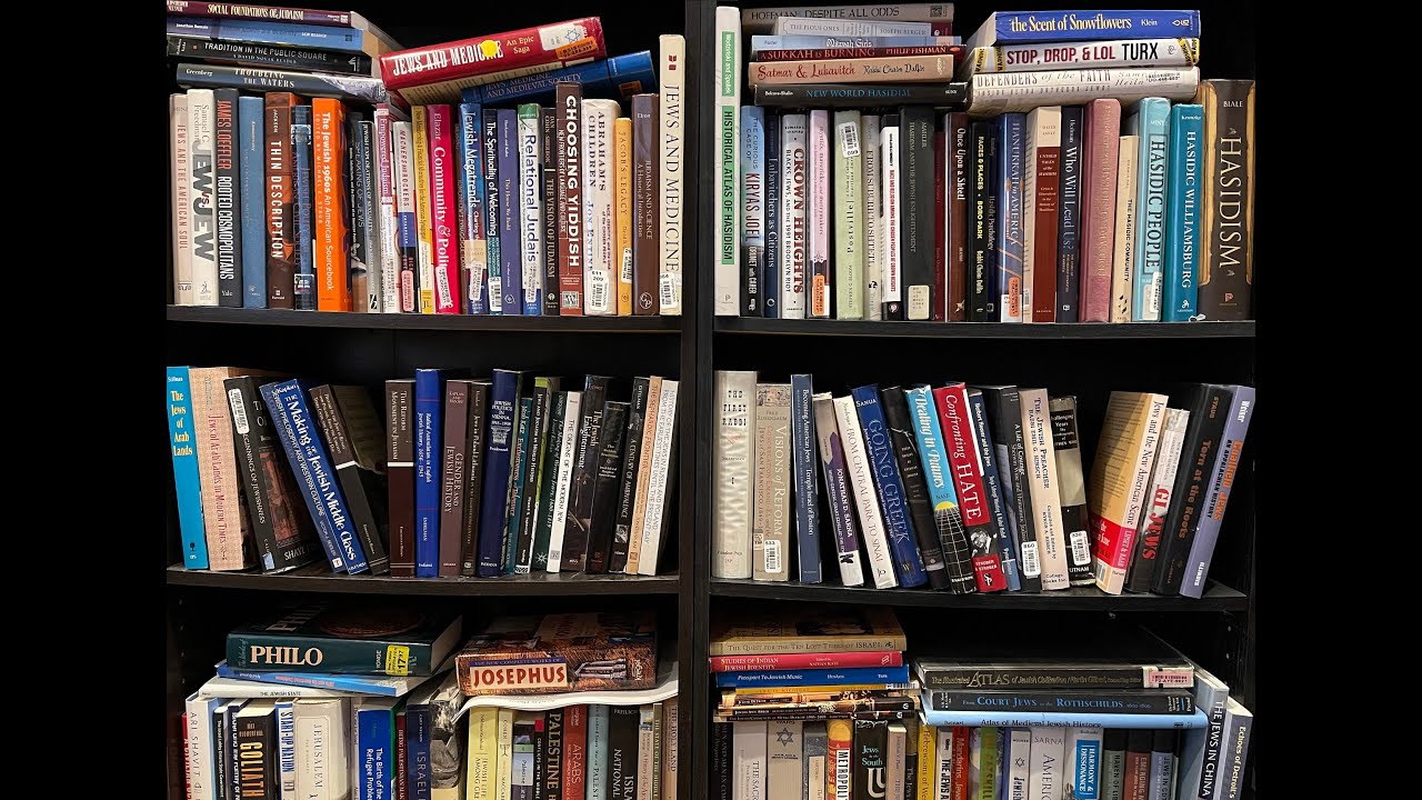 Tour of My Library - Jewish History Books - Plans For Future Jewish ...