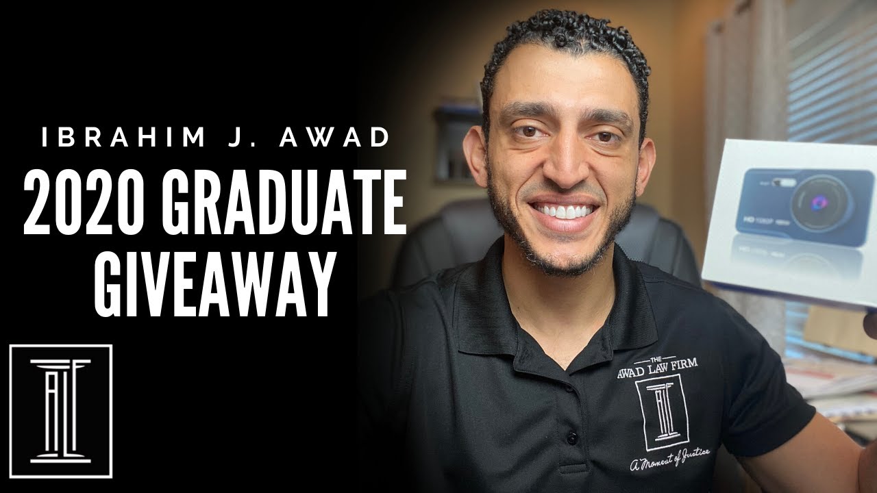 2020 Graduate Giveaway- Ibrahim J. Awad - YouTube