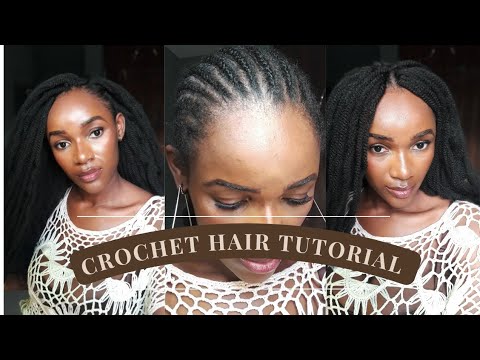 I TRANSFORMED MY WEEK OLD CORNROWS INTO THIS! CROCHETED MY HAIR FOR THE ...