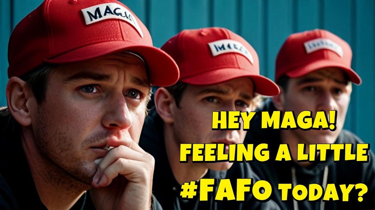 MAGA TEARS ARE FLOWING IN MAGAWORLD. OH BOO-HOO. FAFO. - YouTube