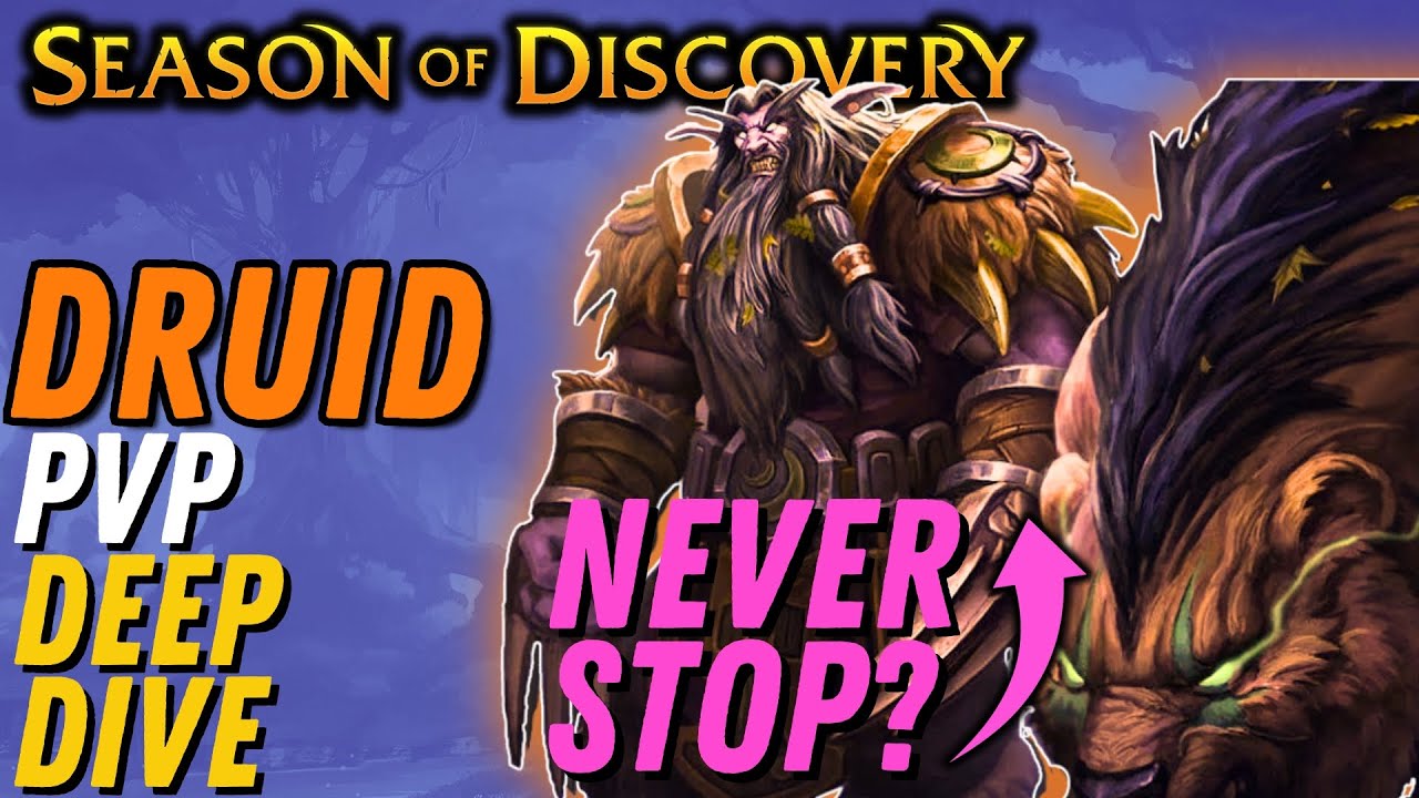DRUID PVP DEEP DIVE | Season of Discovery | Classic WoW - YouTube