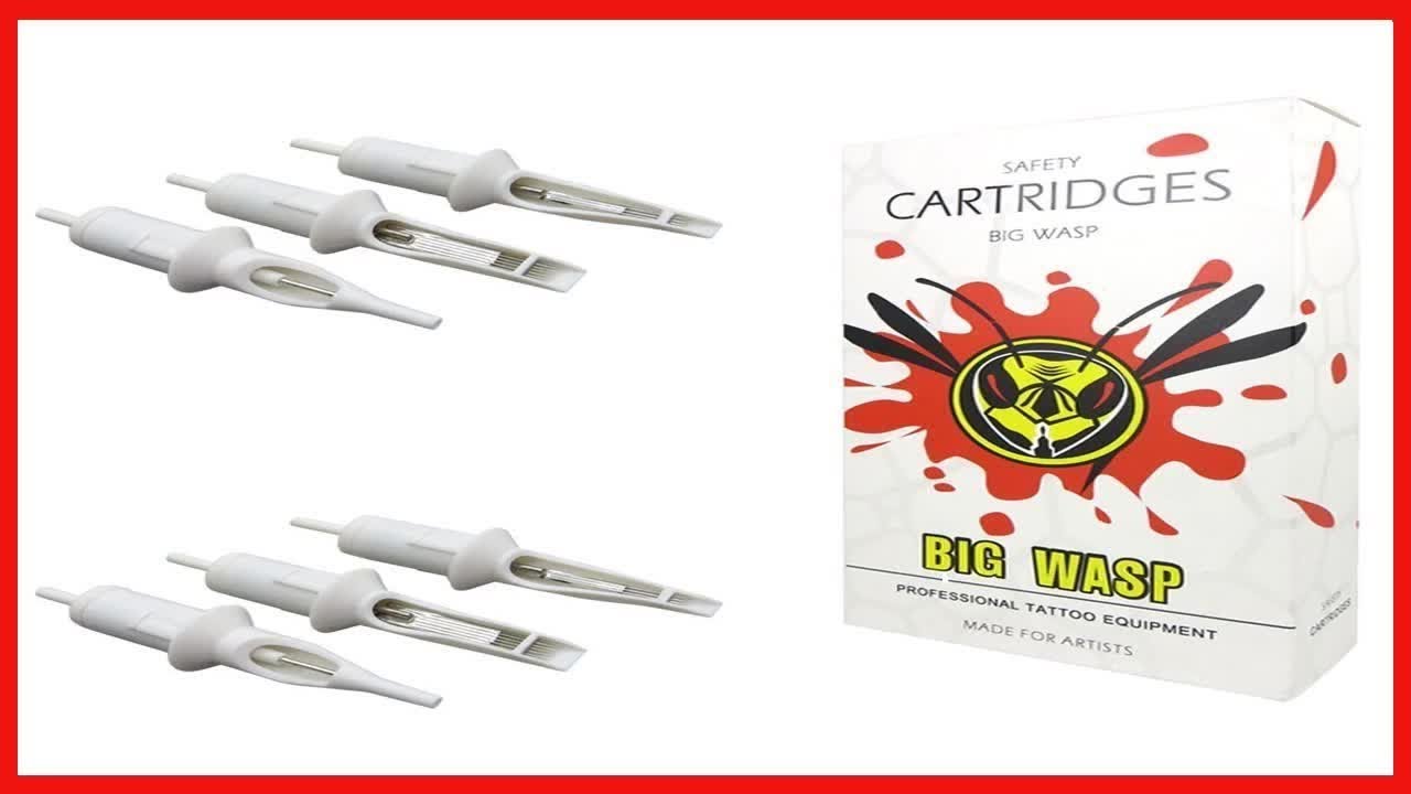 BIGWASP Professional 7RS Disposable Tattoo Needle Cartridge #12 ...