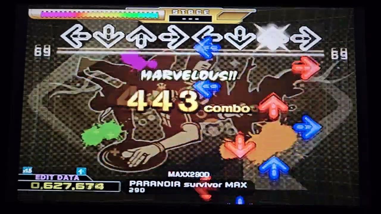 【DDR EDIT DP】PARANOIA Survivor MAX Lv18 - YouTube