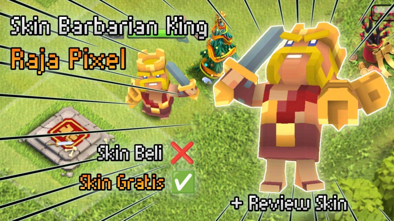 SKIN BARBARIAN KING TERBARU | CARA MENDAPATKAN SKIN BARBARIAN KING ...
