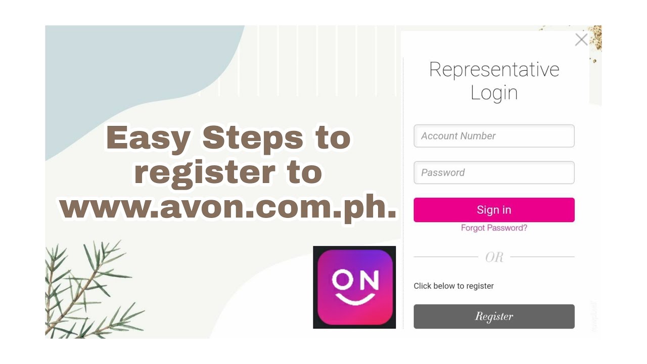 Guide to register on Avon On (Part 1) | Mommy Oshie - YouTube