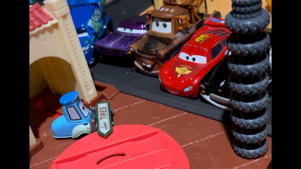 Disney Pixar Cars Toons Spinning tribute - YouTube