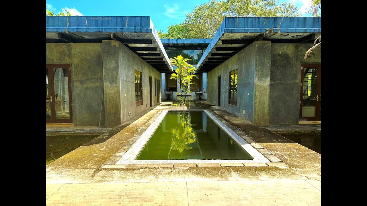 Beautiful Water Front Villa for Sale in Raskin Island Panadura - YouTube