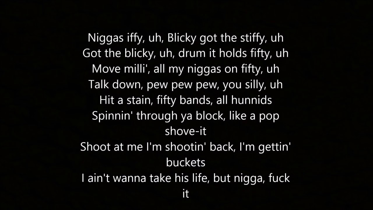 TEKASHI 6IX9INE GUMMO Lyrics - YouTube