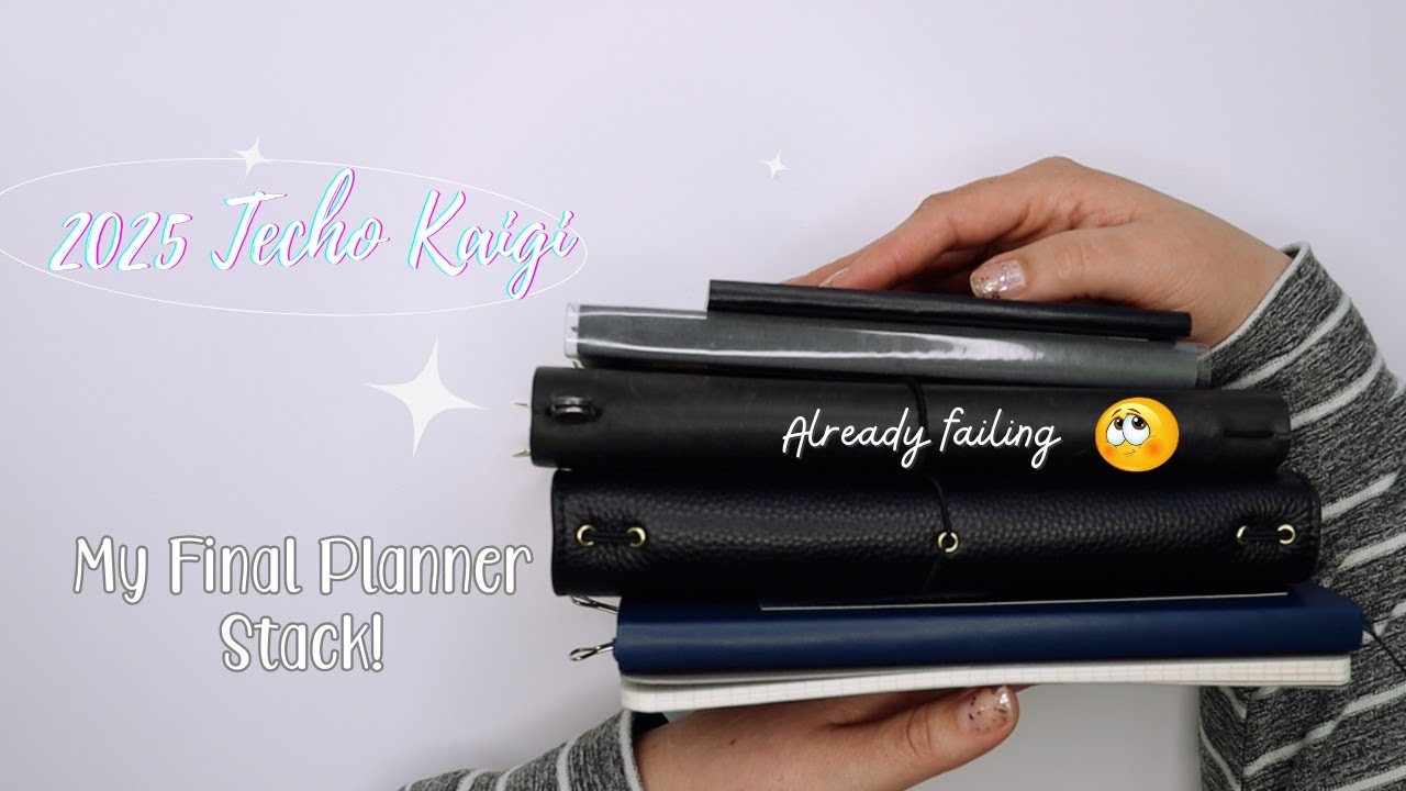 2025 Techo Kaigi | Planner Stack | Planner Lineup | All My Journals - YouTube