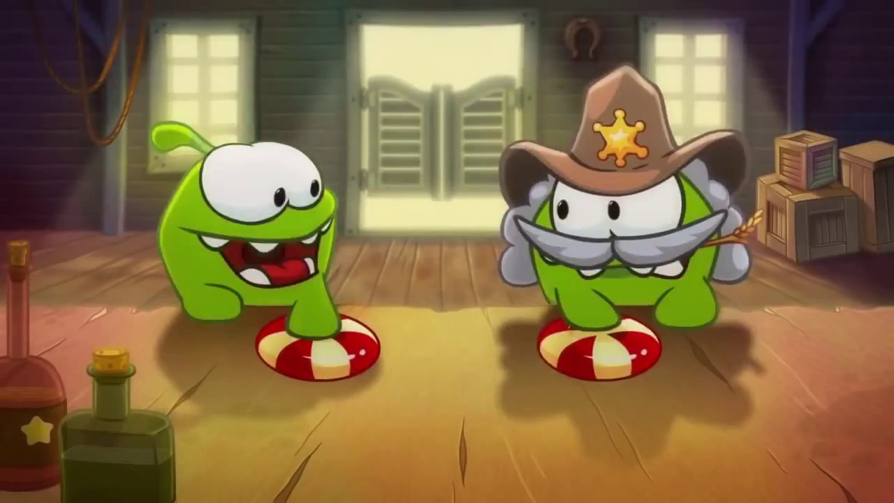 Om Nom Time Travel The Wild West & The Future Update Cut the Rope - YouTube
