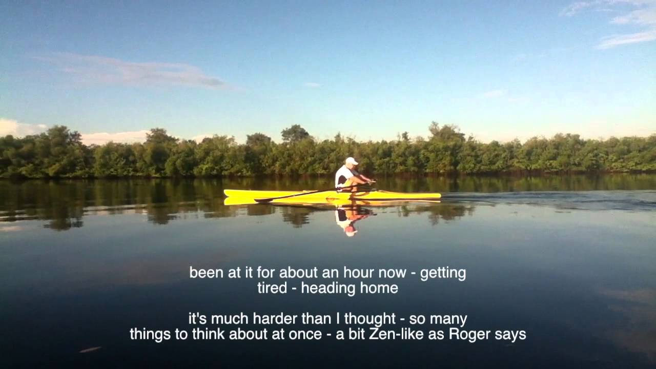 Day 5 - Learning to scull in an Edon TS515 training scull - YouTube