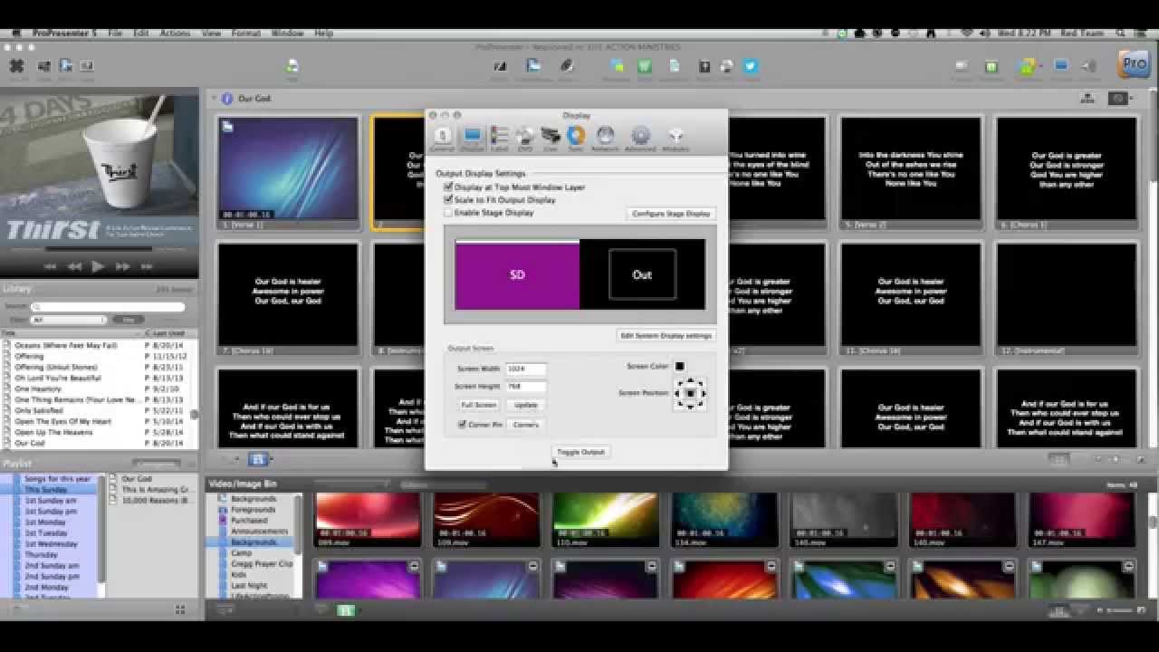 ProPresenter 5: Full Menu and Preferences Walk-through - YouTube